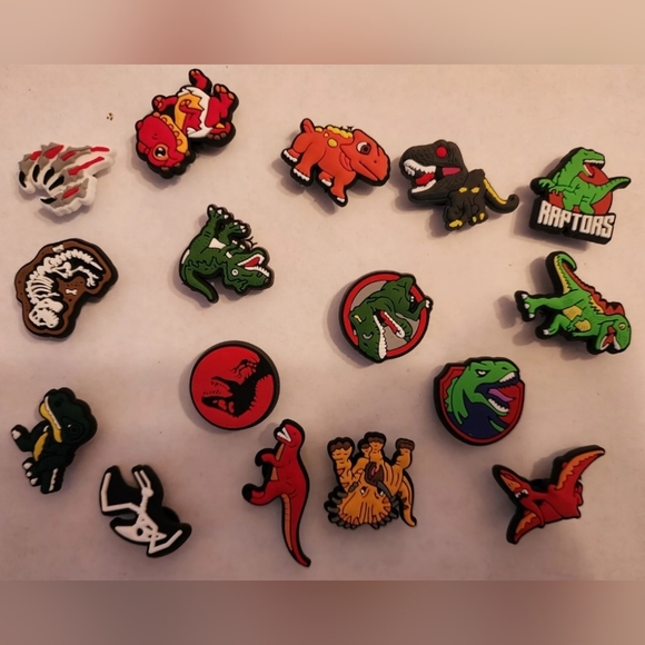 Accessories | 16 Jibbitz Pvc Random Different Shape Shoe Charms ...